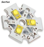 China Electonic Round LED Light Aluminium PCB Board HASL for sale
