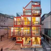 China Modular Kits Flat Pack Containers / Portable Prefab Houses for sale