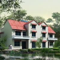 China Large Luxury Modern Prefab Modular Homes Quick Assembly LGS Structure for sale