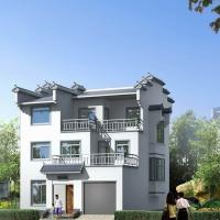 China Large Luxury Modern Prefab Modular Homes Quick Assembly LGS Structure for sale