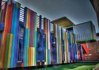 China Rockwool Sandwich Panel 20ft 40ft Flat Pack Containers for sale