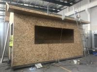 China Windows And Fans LED Lights Garbage Sorting Prefab Tiny Homes for sale