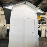 China Garbage Sorting Light Gauge Steel Small Prefabricated Tiny House for sale