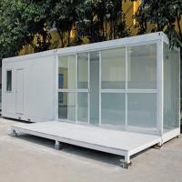 China 20ft 40ft Prefabricated Movable Flat Pack Containers Office for sale