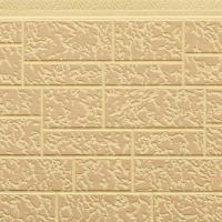 China B2 Fireproof Stone Pattern Decorative Polyurethane Sandwich Wall Panels for sale