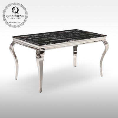 China 20mm Marmeren Hoogste Eettafels Te koop