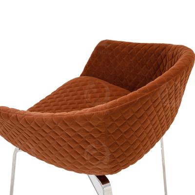 Cina Stile nordico di lusso delle sedie di tavolo da pranzo del tessuto 0.22cbm 54x64x92cm in vendita