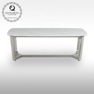 Cina Il tavolino da salotto bianco 20mm di marmo Retangular della cima del granito modella la mobilia domestica in vendita
