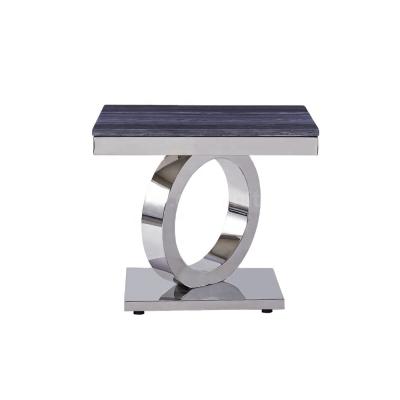 Cina Le Tabelle di marmo del lato dell'acciaio inossidabile dell'OEM quadrano le Tabelle del lato dello specchio 60x60 in vendita