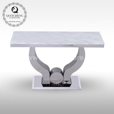 Cina Struttura europea di acciaio inossidabile della tabella di console di stile del salone 65kg 160cm in vendita