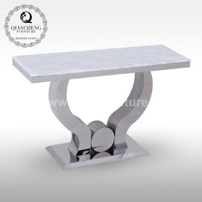 Cina Struttura europea di acciaio inossidabile della tabella di console di stile del salone 65kg 160cm in vendita