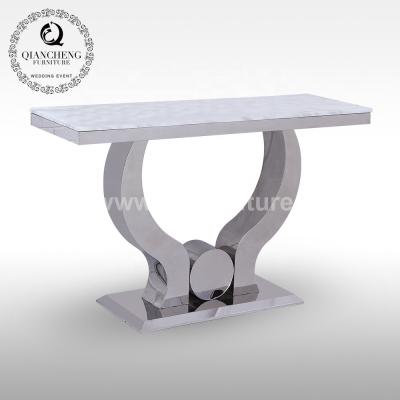 Cina Struttura europea di acciaio inossidabile della tabella di console di stile del salone 65kg 160cm in vendita
