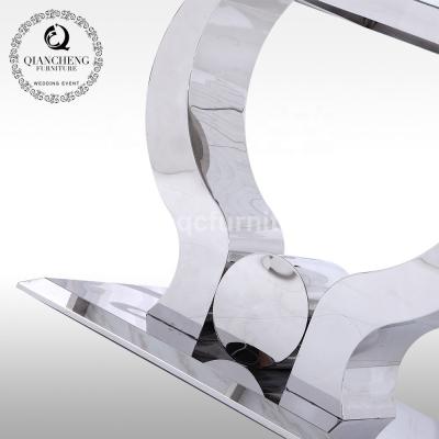 Cina Struttura europea di acciaio inossidabile della tabella di console di stile del salone 65kg 160cm in vendita