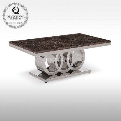 China 130x70x45cm SS Marmorplatte-Wohnzimmer-Tabellen Couchtisch-20mm zu verkaufen