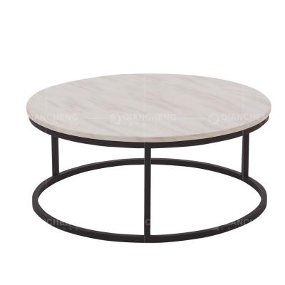 Cina Mobilia moderna di marmo rotonda di altezza 40cm del diametro 95cm X del tavolino da salotto di 99kg ss in vendita