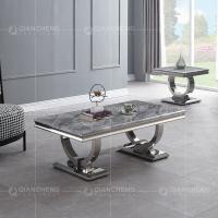 China 70kg Marble Top Coffee Table for sale