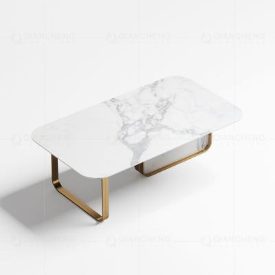 China 130x70x45cm SS Couchtisch gesinterter Steinspitzencouchtisch für Wohnzimmer zu verkaufen