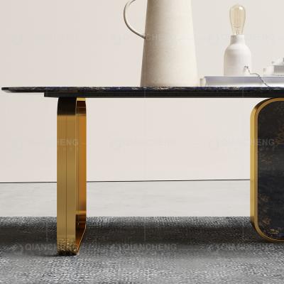 China 130x70x45cm SS Couchtisch gesinterter Steinspitzencouchtisch für Wohnzimmer zu verkaufen