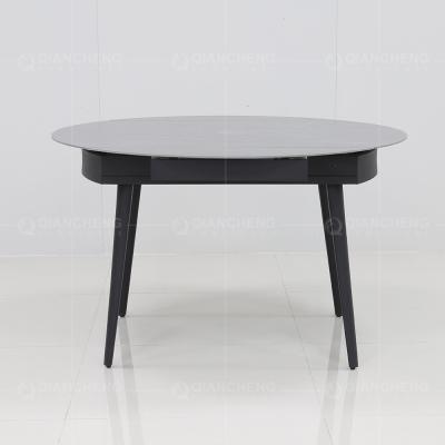 Cina Tavolo da pranzo allungabile della vettura a quattro posti delle Tabelle della sala da pranzo della mobilia della casa dell'OEM 110kg in vendita