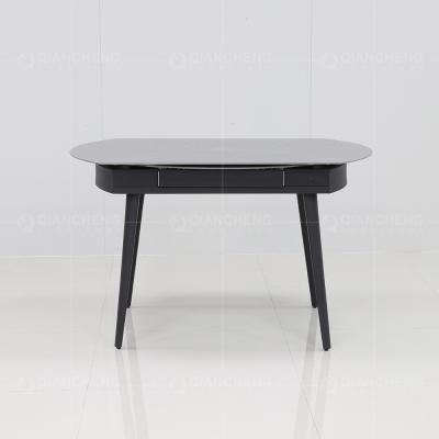 Cina Tavolo da pranzo allungabile della vettura a quattro posti delle Tabelle della sala da pranzo della mobilia della casa dell'OEM 110kg in vendita