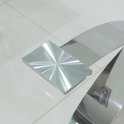 Cina il tavolino da salotto di vetro Chrome di 0.18m3 ss ha finito 130cm in vendita