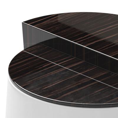 Cina 12mm ha temperato il tavolino da salotto di vetro nero per sala da pranzo in vendita