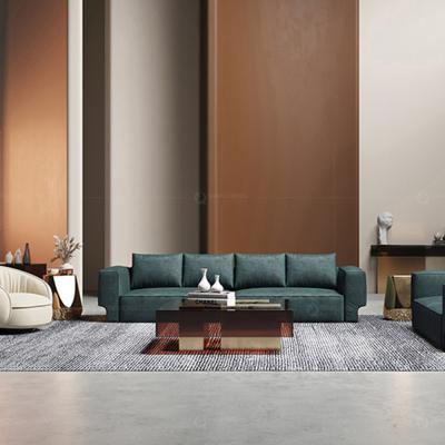 Cina Tabella della base ss e vetro d'acciaio dorati di Sofa Sets Coffee Desk High in vendita