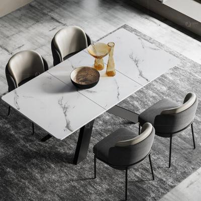 China OEM 150*75cm SS Eettafels Marmeren het Dineren Stoelen Te koop