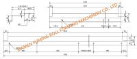 China 7.5KW GI Container Corner Fitting B Roll Forming Machine 15m/min for sale