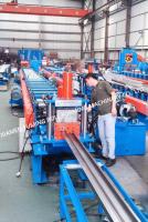 China Container Roof and Bottom Beam Roll Forming Machine 15m/min PLC Control for sale