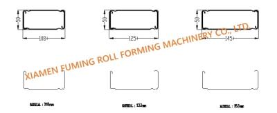 中国 GI ボックス ビーム ロール 形成 マシン 15KW パワー レイキング システム 販売のため