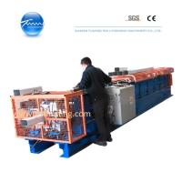China Square Downpipe Roll Forming Machine PLC Control 16 Stations 15m/min for sale