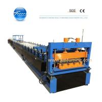 China Floor Decking Roll Forming Machine YX54-200-600 0.8-1.2mm Thickness for sale