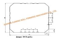 China Square Downpipe Roll Forming Machine PLC Control 16 Stations 15m/min for sale