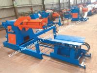 China 10 Ton 1500mm Hydraulic Decoiler Uncoiler with Coil Car for Roll Forming Machine for sale