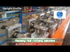 precision rack upright roll forming machine industrial rollformer machine