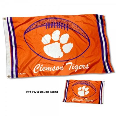 中国 クレムソン・タイガース 投げる 双面旗 販売のため