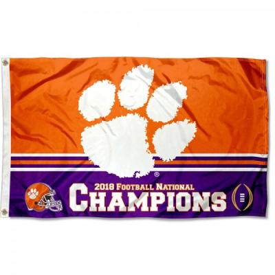 中国 クレムソン・タイガース フットボール 国立チャンピオンズ フラグ 販売のため