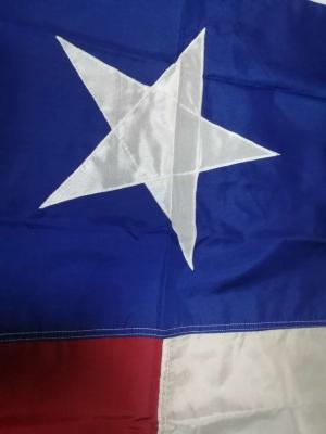 Cina American USA Texas Flag 4x6 Heavy Duty Dupont Nylon Outdoor TX State ricamato in vendita