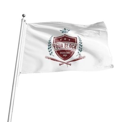 Quality Single Sided Custom Sports Flag Banner Football Team Flag Banner 3 X 5 Ft for sale