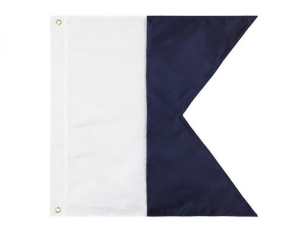 Quality Marine Use  Nautical Signal Flag Digital Printing International Language for sale