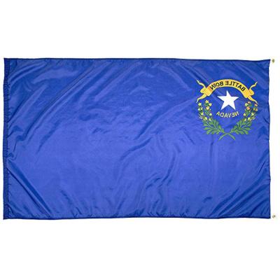 China State Of Nevada Flag 3x5 Ft Outdoor Dupont Heavy Duty Nylon US Flags Brass Grommets for sale