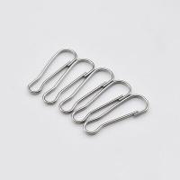 Quality SS304 Lobster Clasp Claw Flag Pole Rope Hook Clips Egg Shaped Spring Gate Snap for sale