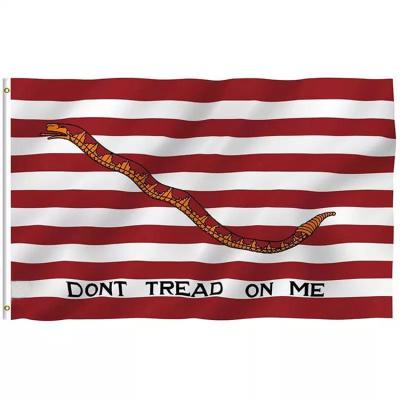 China Bandeira da Marinha dos EUA Jack 3x5 'Polyester de tricô de canvas exterior cabeçalho e grommets à venda