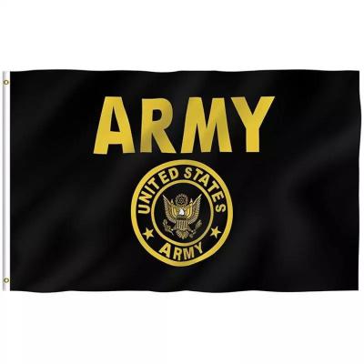 China US-amerikanische Flagge, Militärkrone, Polyester, Einfach umgekehrter Außenleinwandkopf zu verkaufen