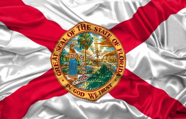 Florida State Flag - 3×5 ft premium nylon flag with reinforced canvas header