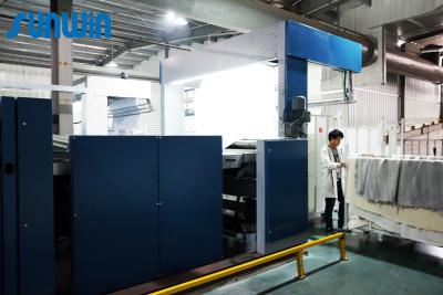 Cina macchina a gas della struttura dello stenditoio del tubo di 3200mm per i tessuti 185KW del vello in vendita