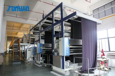 Cina Tessuto della macchina di Stenter della rifinitrice del tessuto di 10 camere per il tessuto da arredamento in vendita