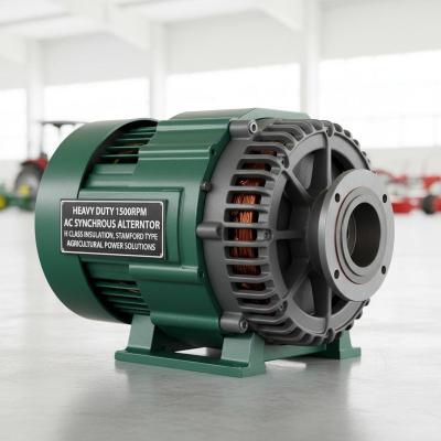China Heavy Duty 1500RPM AC Synchronous Alternator with H Class Insulation and Stamford Type for Agricultural Power Solutions for sale