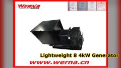 8.4kw Three Phase AC Generator Lightweight IP23